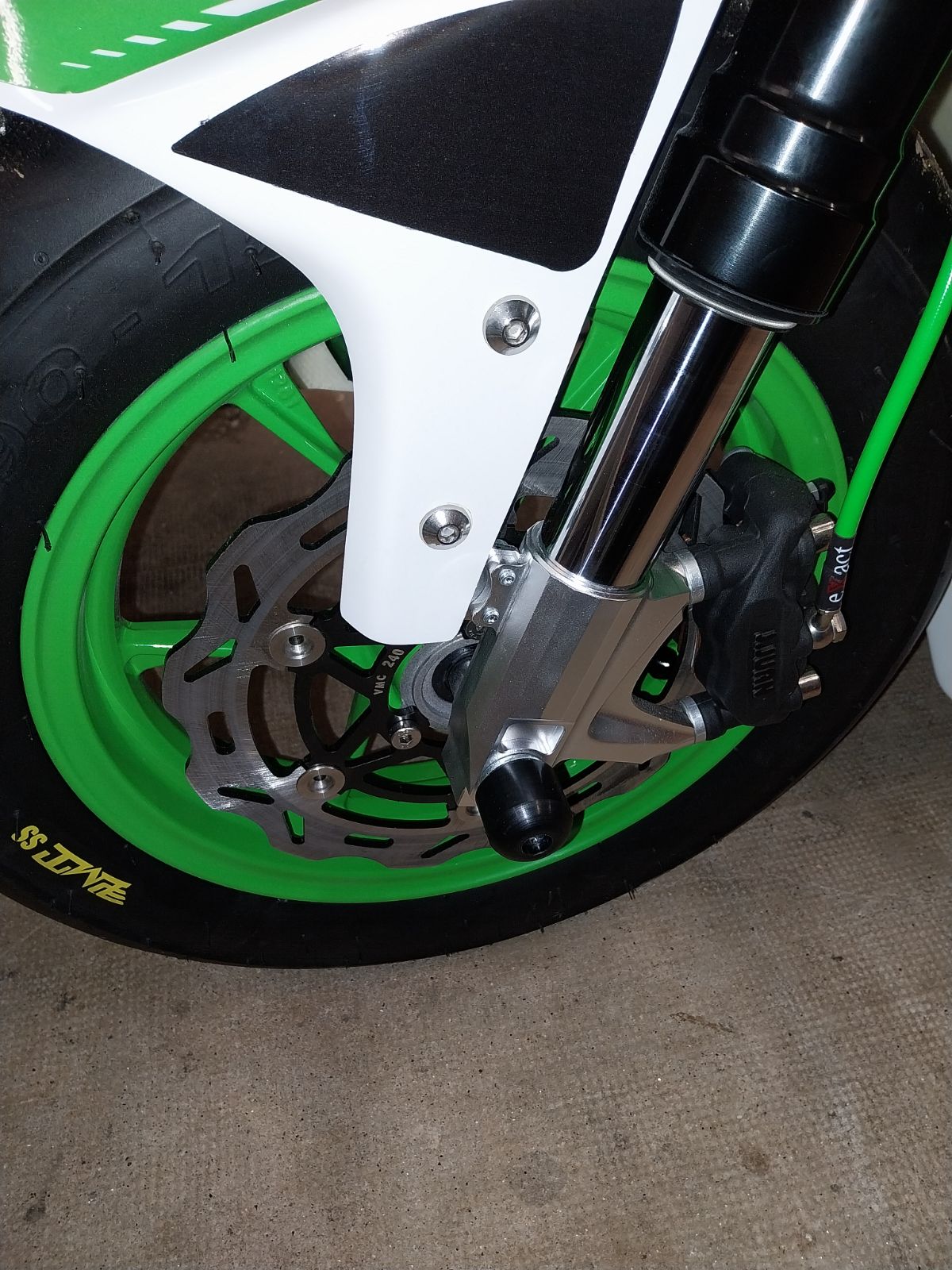 Kit axe de roues avec tampon téflon ART / VMC – ART Mini GP